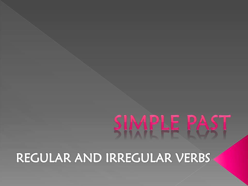 PPT - SIMPLE PAST PowerPoint Presentation, free download - ID:1942790
