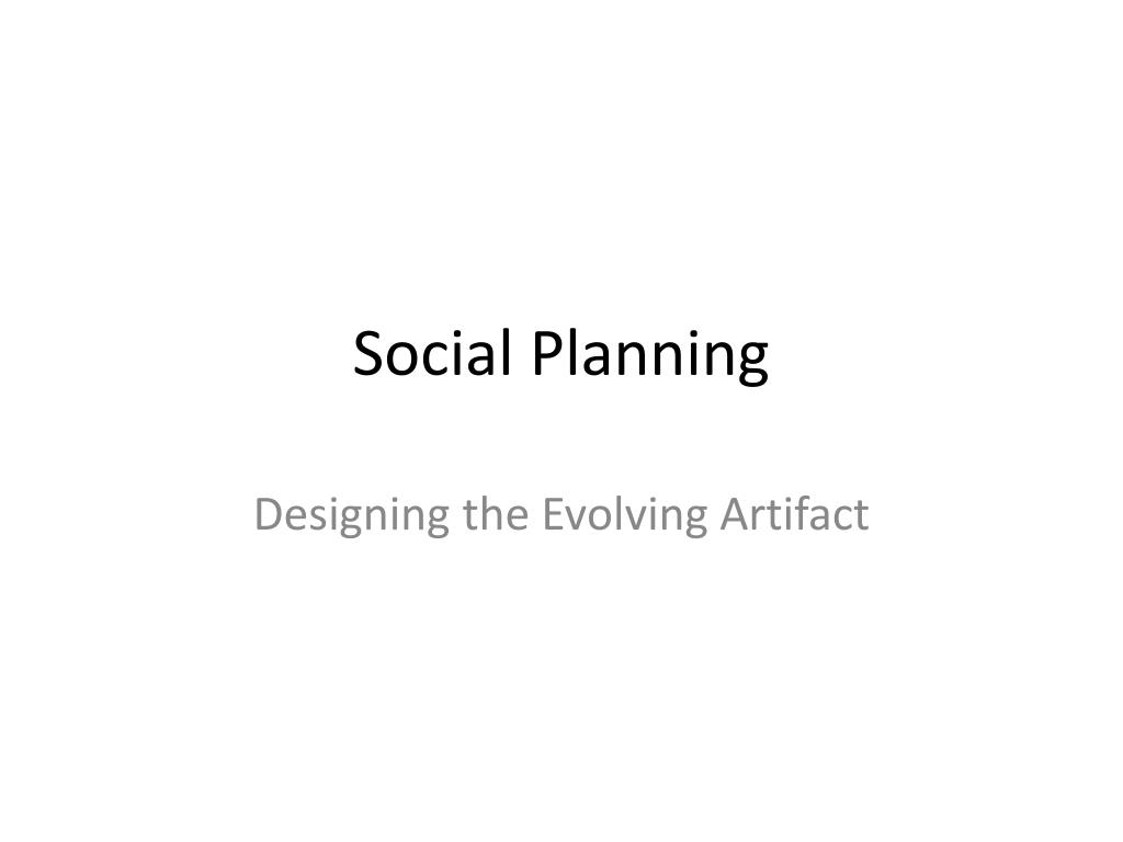 PPT - Social Planning PowerPoint Presentation, free download - ID:1945381