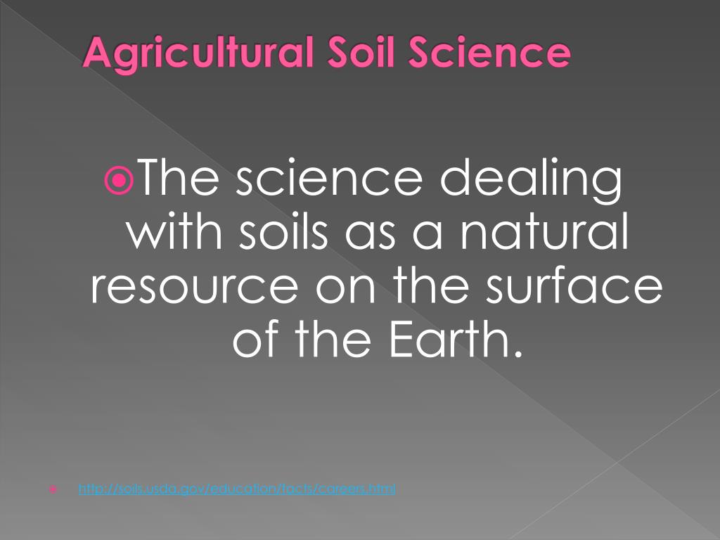 PPT - Agricultural Soil Science PowerPoint Presentation, free download ...