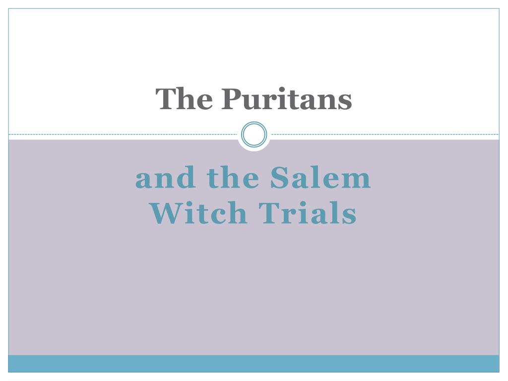 PPT - The Puritans PowerPoint Presentation, free download - ID:1950806