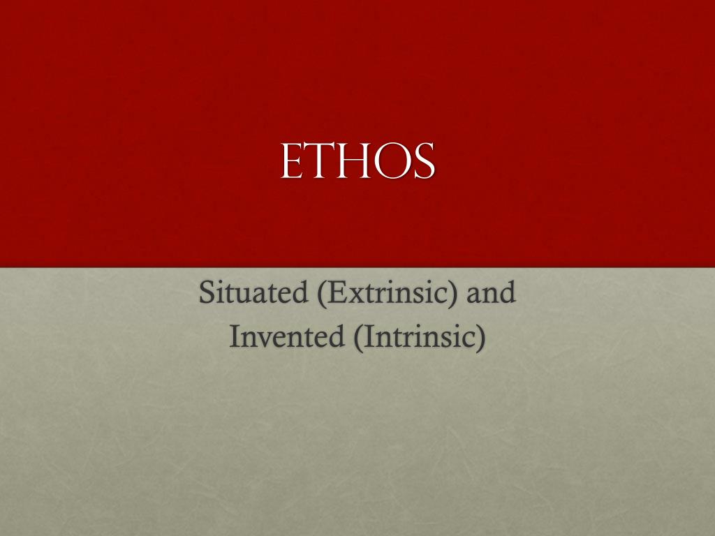 PPT - Ethos PowerPoint Presentation, free download - ID:1952899