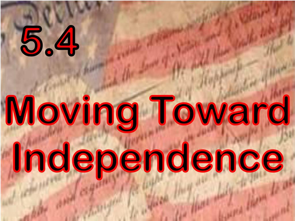 PPT - Moving Toward Independence PowerPoint Presentation, free download ...