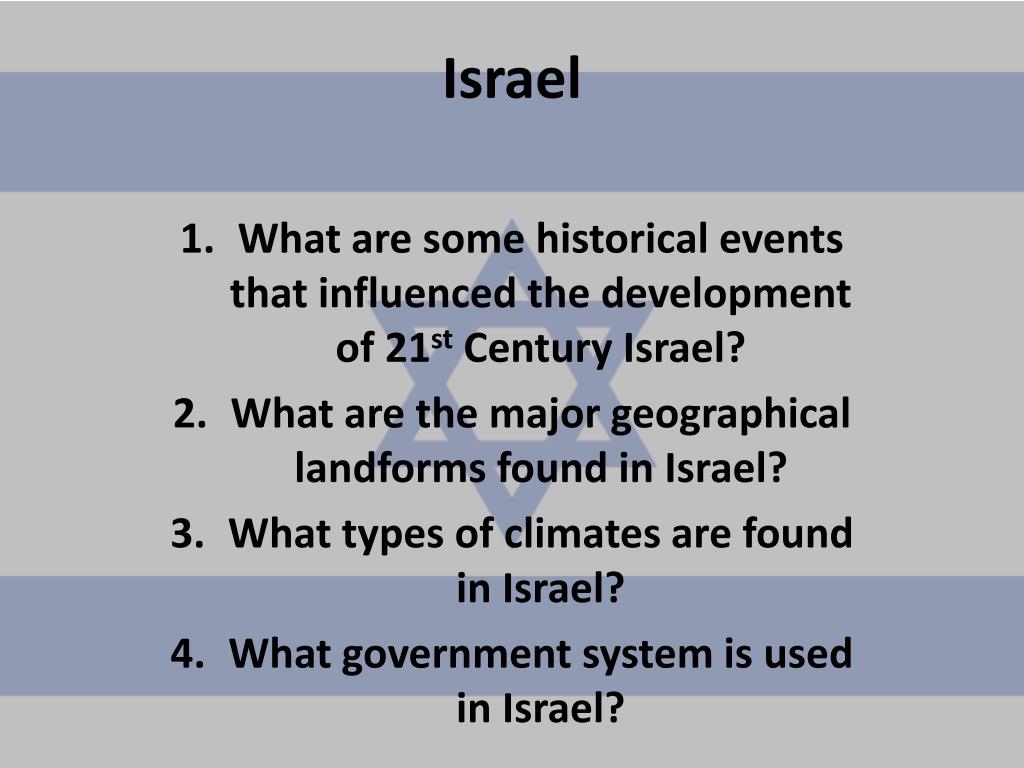 PPT - Israel PowerPoint Presentation, free download - ID:1953176