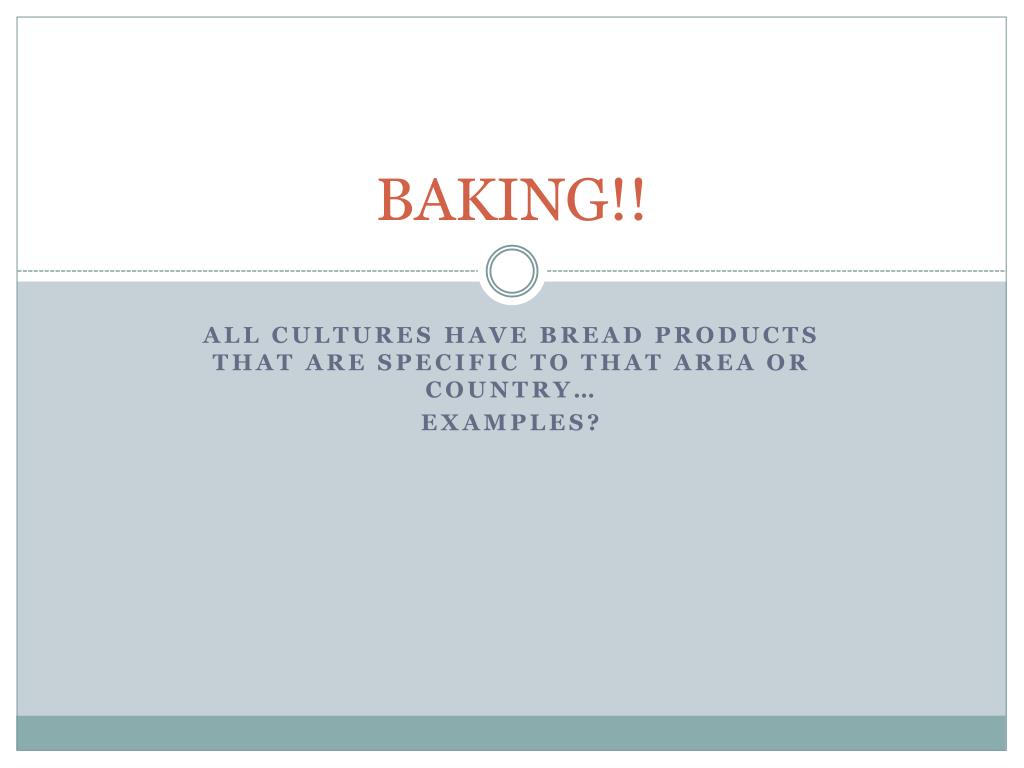 PPT - BAKING!! PowerPoint Presentation, free download - ID:1953196