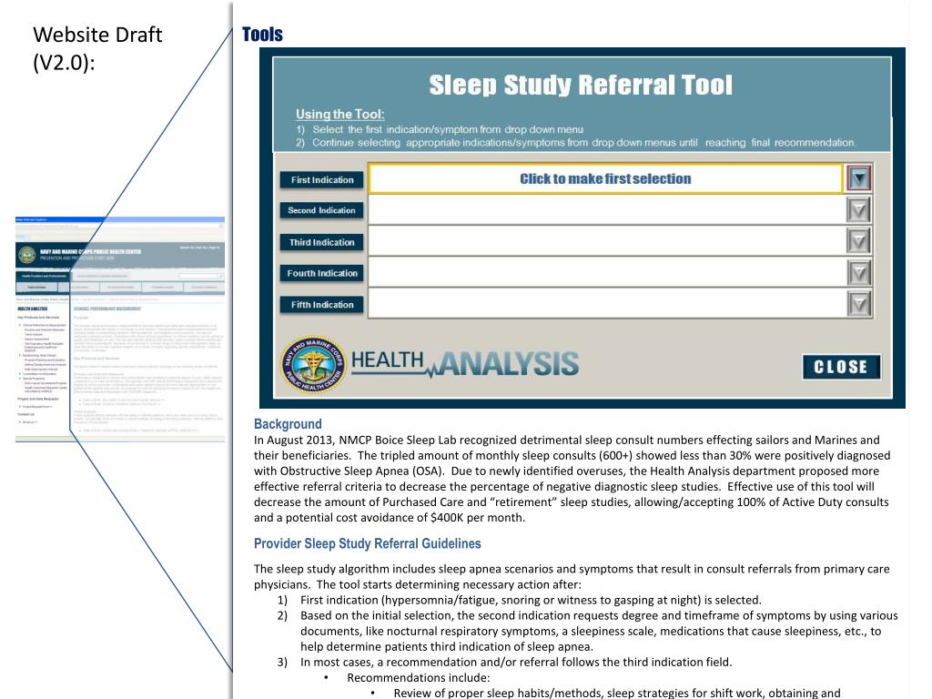 PPT - Effective Provider Sleep Study Referral Guidelines PowerPoint ...