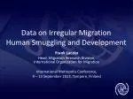 PPT - IRREGULAR MIGRATION AND HUMAN TRAFFICKING PowerPoint Presentation ...