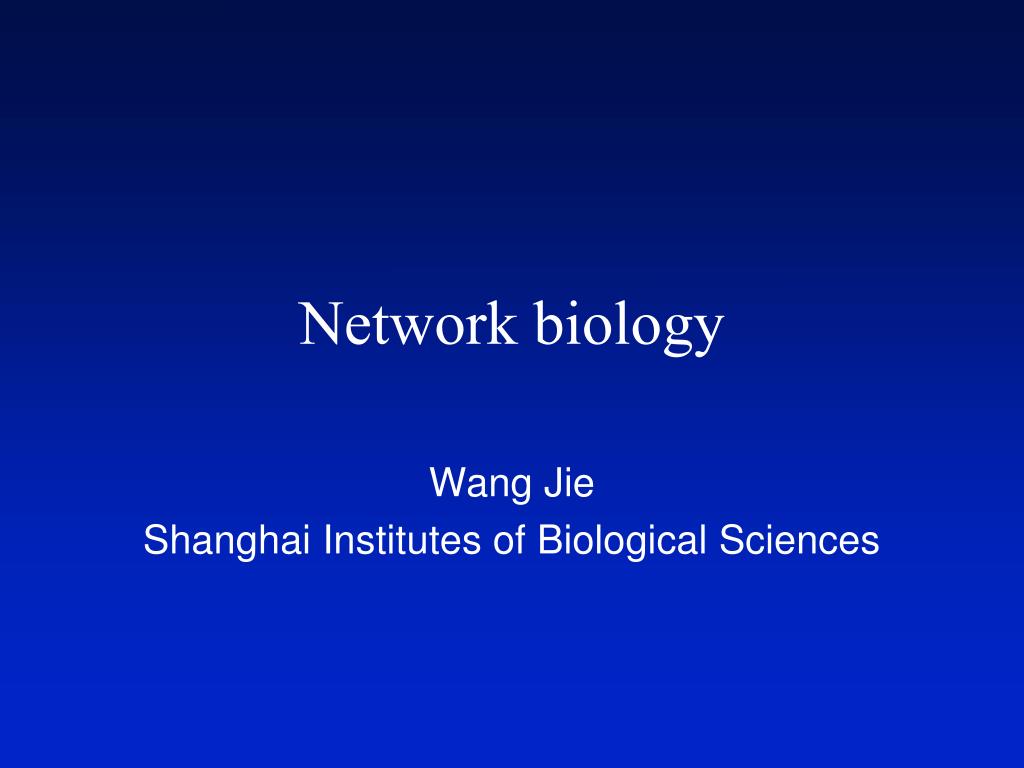 PPT - Network biology PowerPoint Presentation, free download - ID:1954636