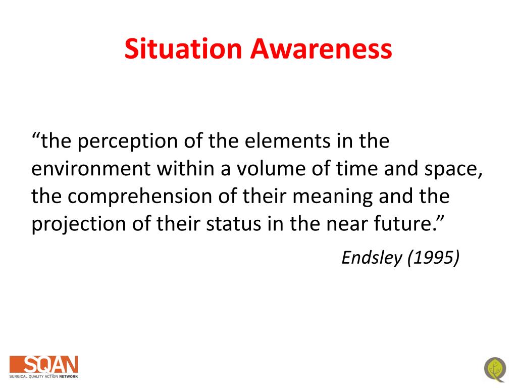 PPT - Situation Awareness PowerPoint Presentation, free download - ID ...