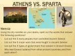 PPT - Athens vs. Sparta Debate PowerPoint Presentation, free download ...