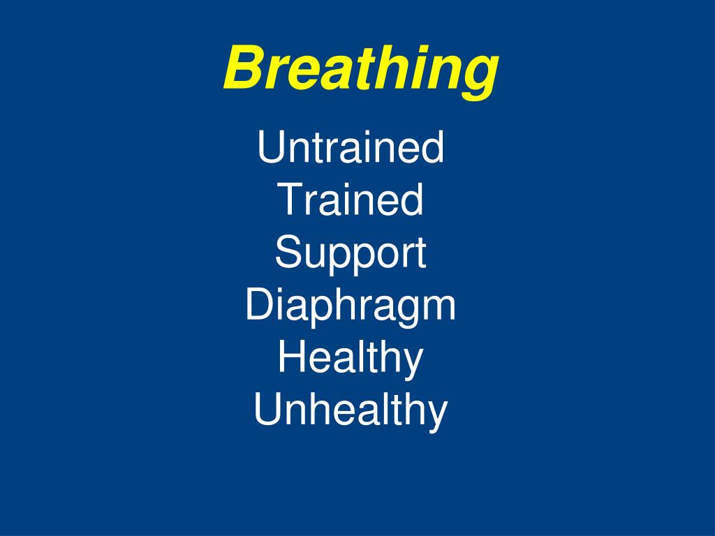 PPT - Breathing PowerPoint Presentation, free download - ID:1957142