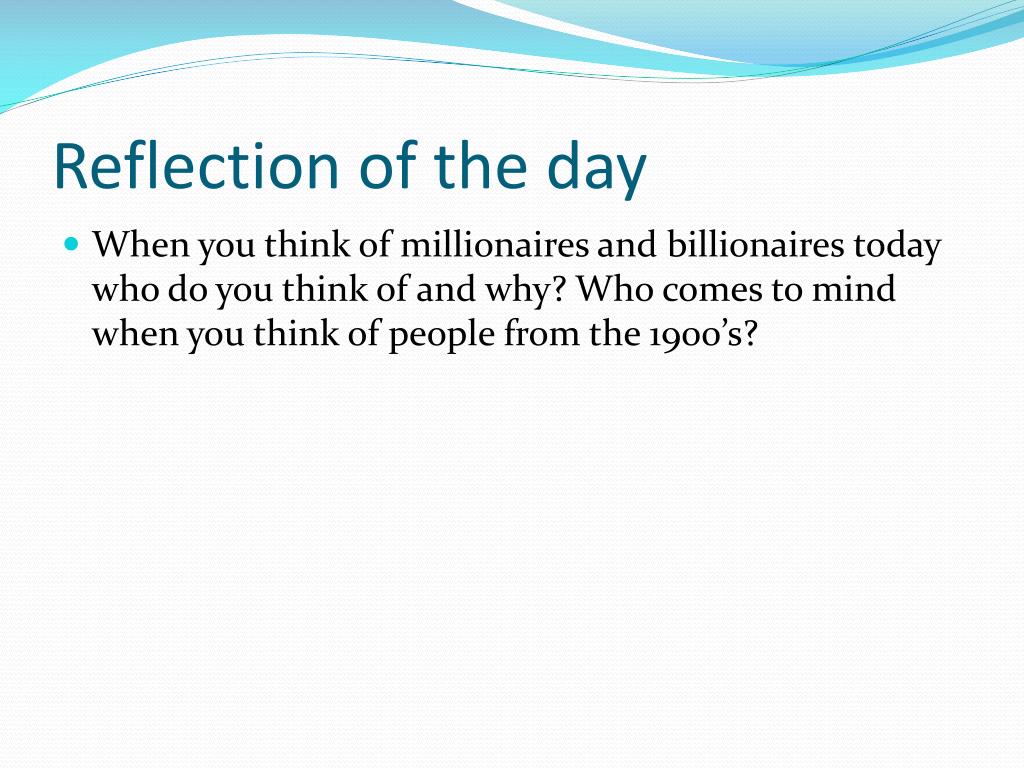 PPT - Reflection of the day PowerPoint Presentation, free download - ID ...