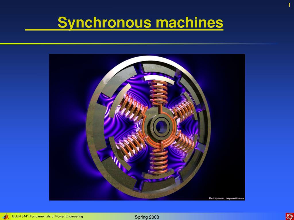 PPT - Synchronous machines PowerPoint Presentation, free download - ID ...