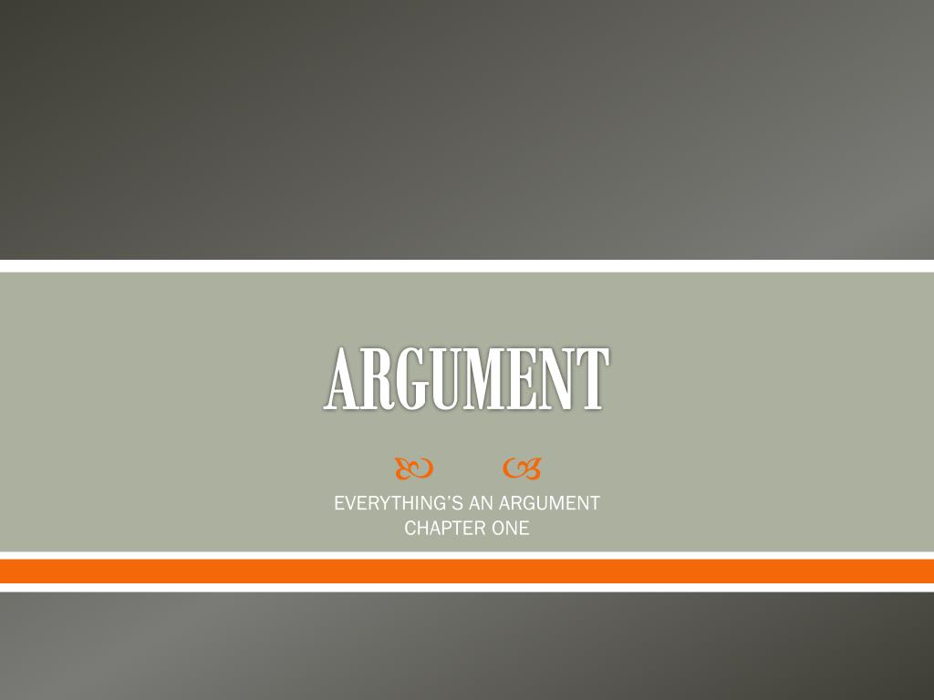 PPT - ARGUMENT PowerPoint Presentation, free download - ID:1958668