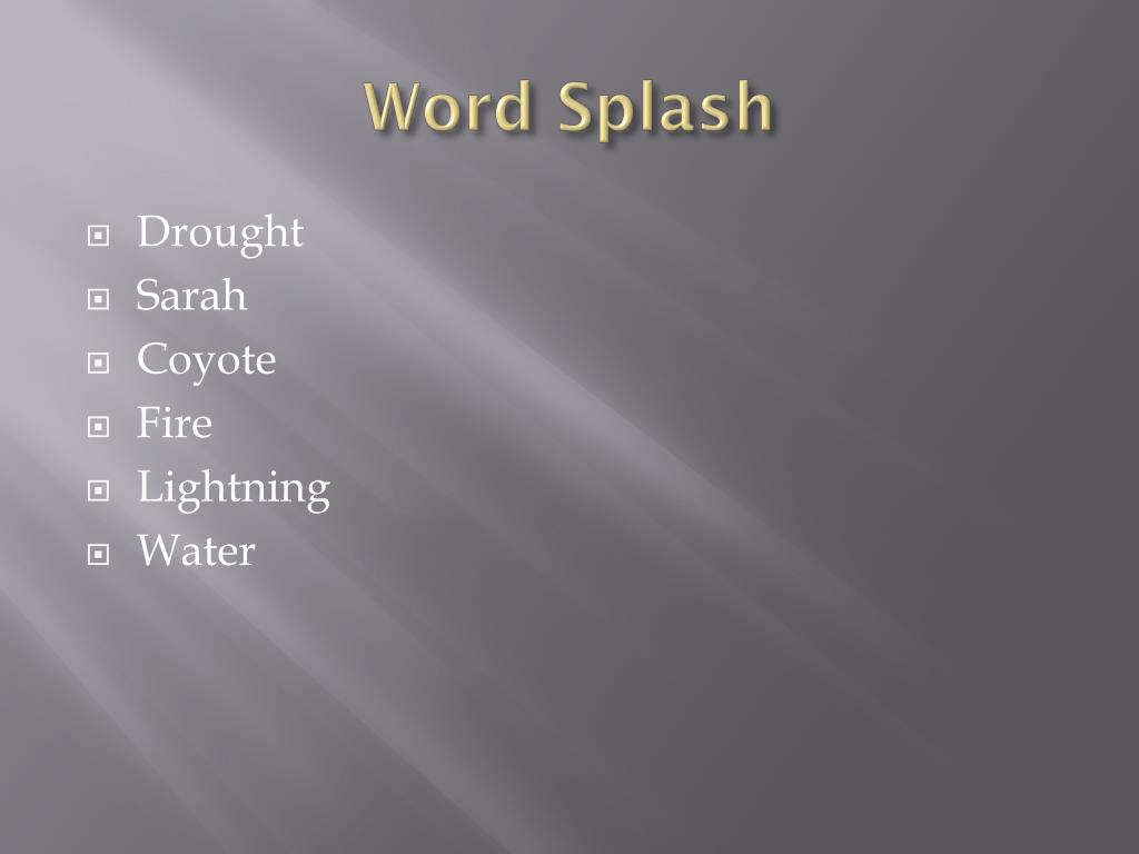 PPT - Word Splash PowerPoint Presentation, free download - ID:1959102