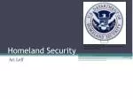 PPT - The Homeland Security Act of 2002 PowerPoint Presentation, free ...