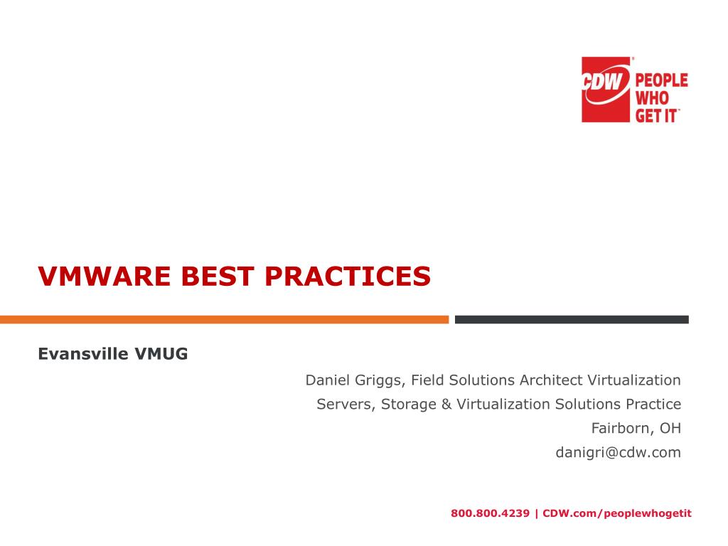 PPT - Vmware best practices PowerPoint Presentation, free download - ID ...
