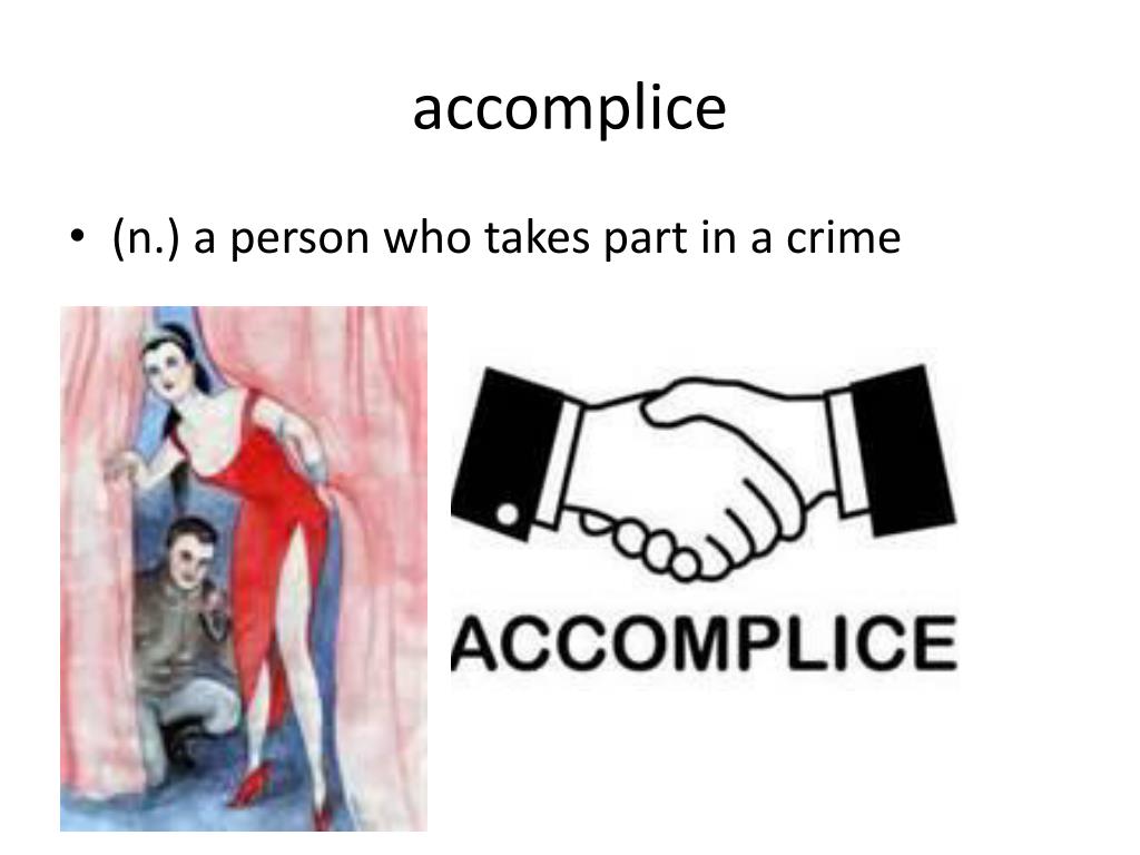 PPT - accomplice PowerPoint Presentation, free download - ID:1960391