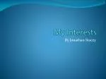 PPT - My Personal Interests PowerPoint Presentation, free download - ID ...