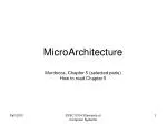 PPT - Advanced Microarchitecture PowerPoint Presentation, free download ...