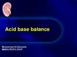 PPT - Acid-Base Balance Interactive Tutorial PowerPoint Presentation ...