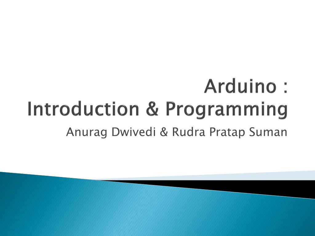 PPT - Arduino : Introduction & Programming PowerPoint Presentation - ID:1962629