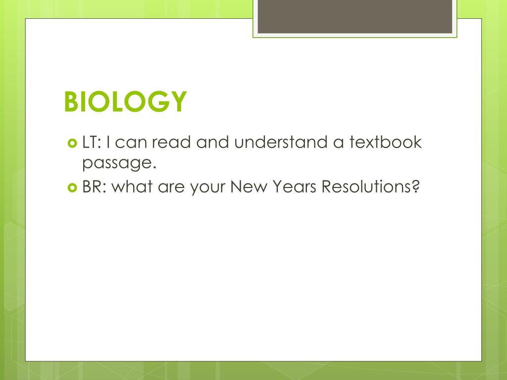 PPT - BIOLOGY PowerPoint Presentation, free download - ID:1963176