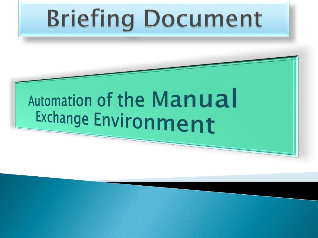 PPT - Briefing Document PowerPoint Presentation, free download - ID:1963741