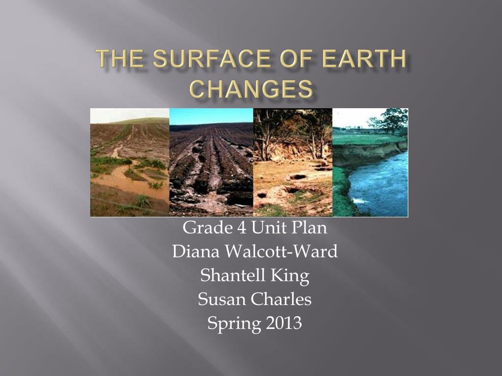 PPT - The Surface of Earth Changes PowerPoint Presentation, free ...