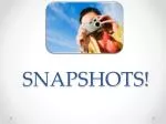 PPT - Snapshots and Thoughtshots PowerPoint Presentation, free download ...