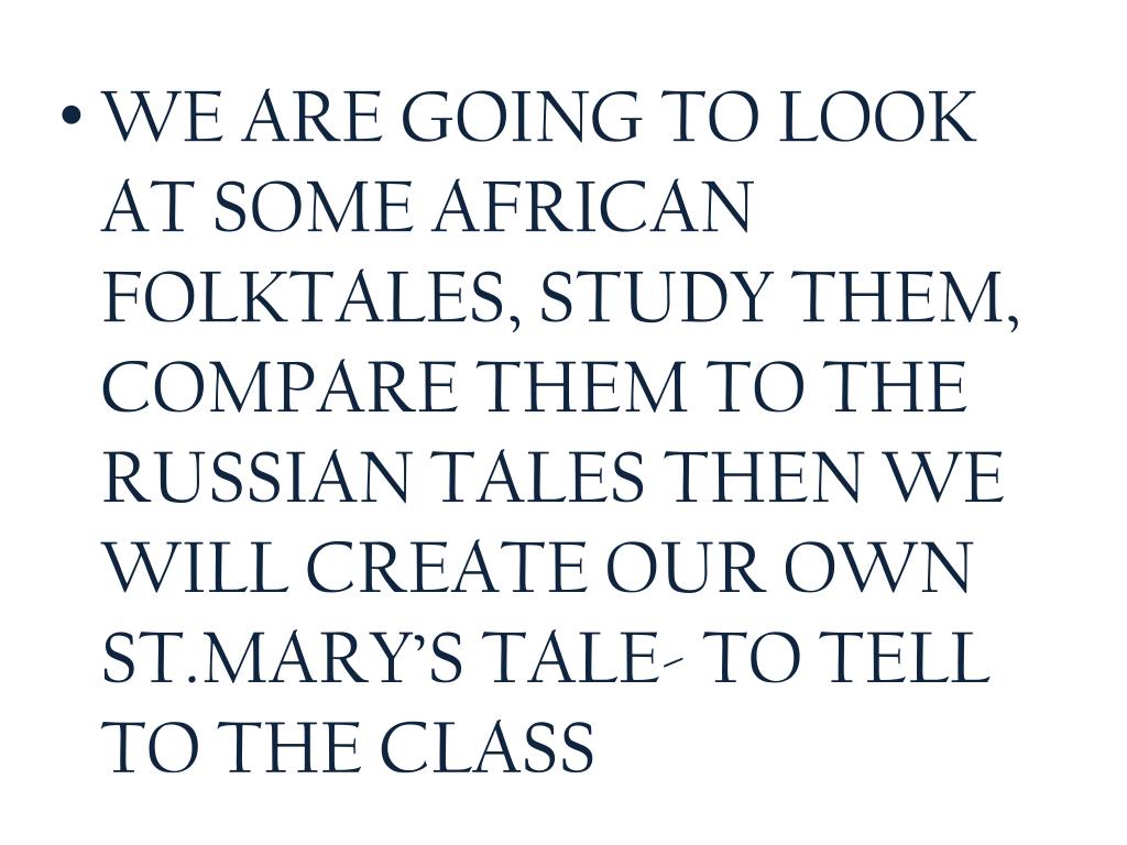 PPT - AFRICAN FOLKTALES PowerPoint Presentation, free download - ID:1964458