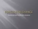 PPT - Forces that Cause Change in Landforms PowerPoint Presentation ...
