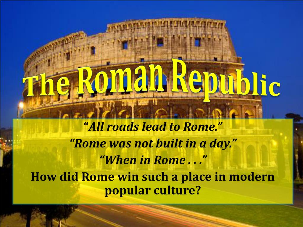 PPT - The Roman Republic PowerPoint Presentation, free download - ID ...