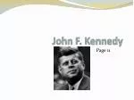 PPT - John F. Kennedy PowerPoint Presentation, free download - ID:3140427
