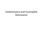 PPT - Codominance PowerPoint Presentation, free download - ID:6104626