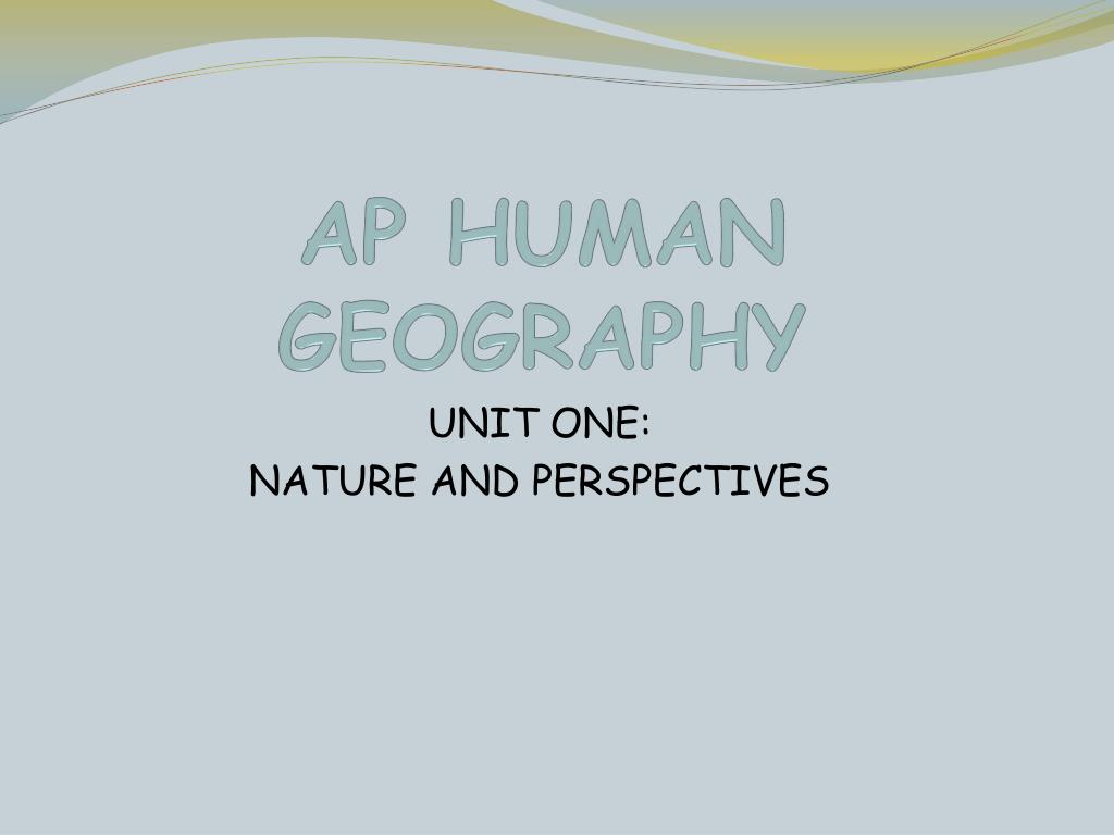 PPT - AP HUMAN GEOGRAPHY PowerPoint Presentation, free download - ID ...