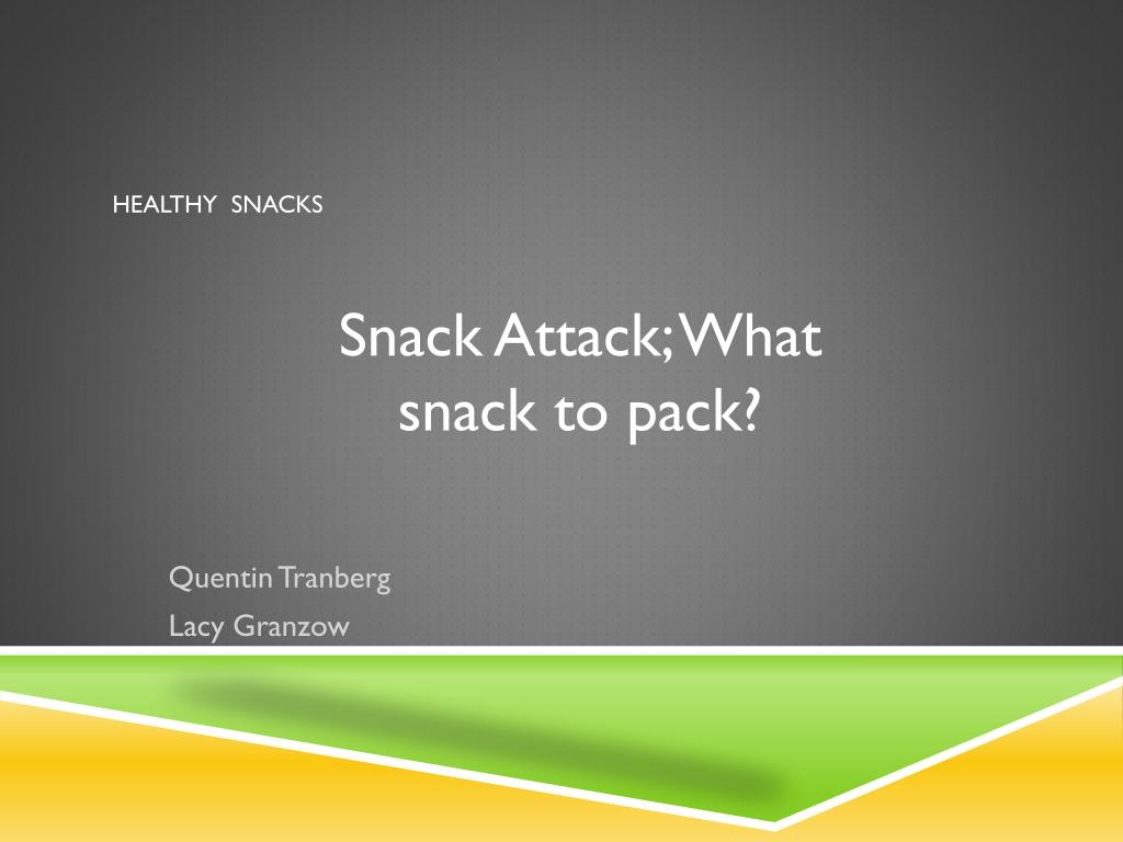 PPT - Healthy Snacks PowerPoint Presentation, free download - ID:1967894