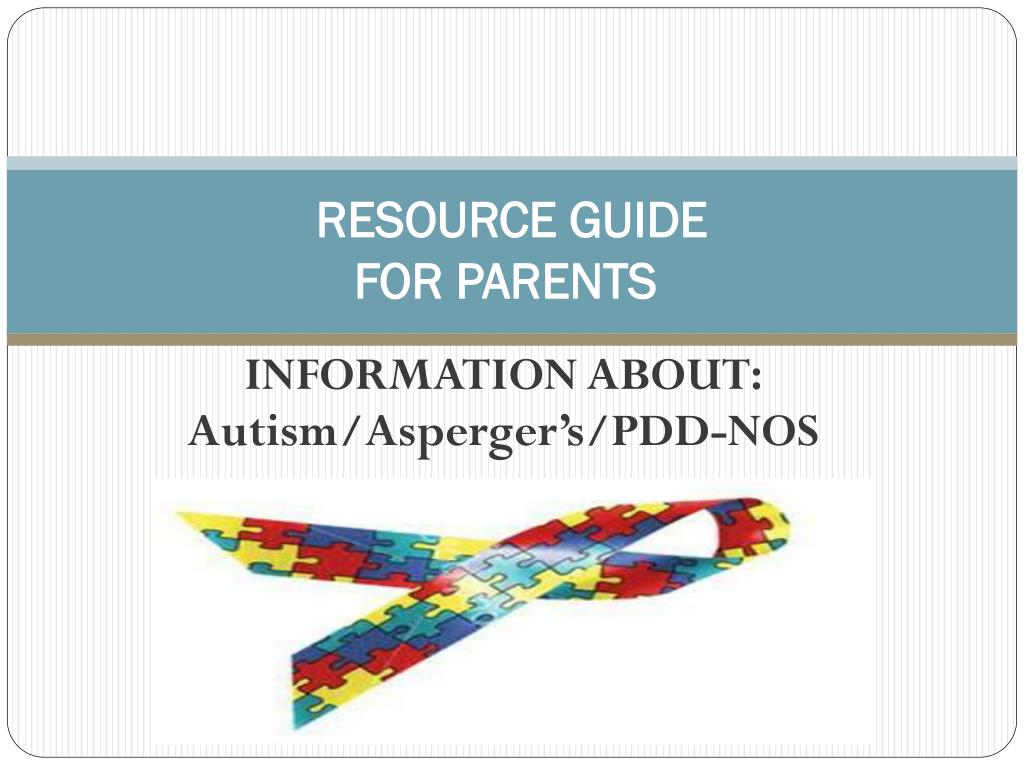 PPT - Resource Guide for parents PowerPoint Presentation, free download ...