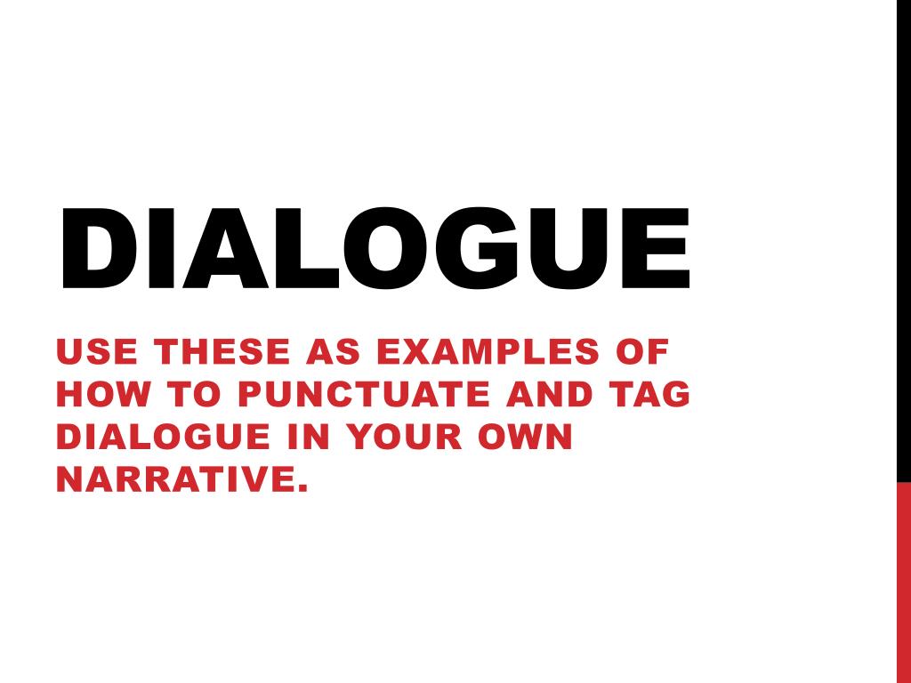 PPT - Dialogue PowerPoint Presentation, free download - ID:1969508