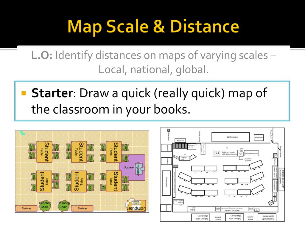 PPT - Map Scale & Distance PowerPoint Presentation, free download - ID ...