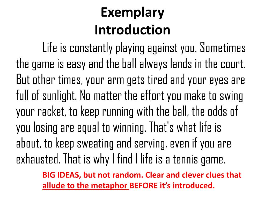 PPT - Exemplary Introduction PowerPoint Presentation, free download ...
