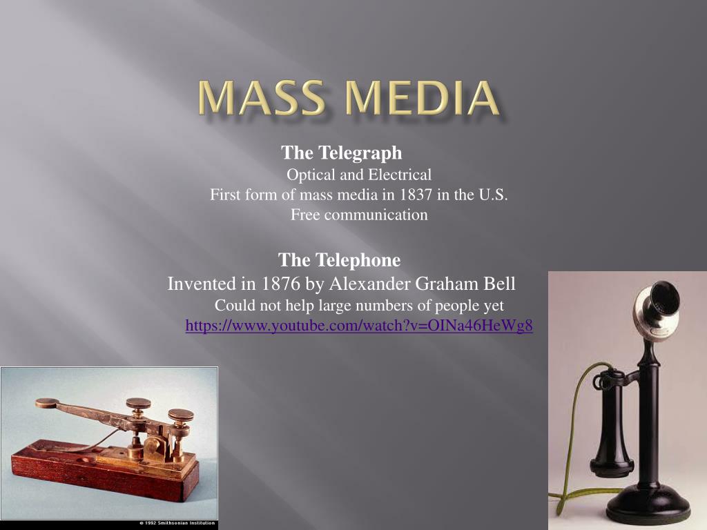 PPT - Mass Media PowerPoint Presentation, free download - ID:1970866