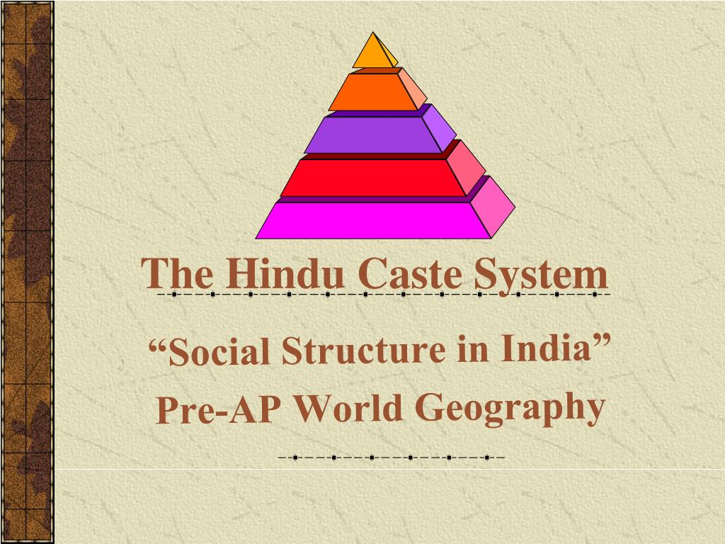 PPT - The Hindu Caste System PowerPoint Presentation, free download ...