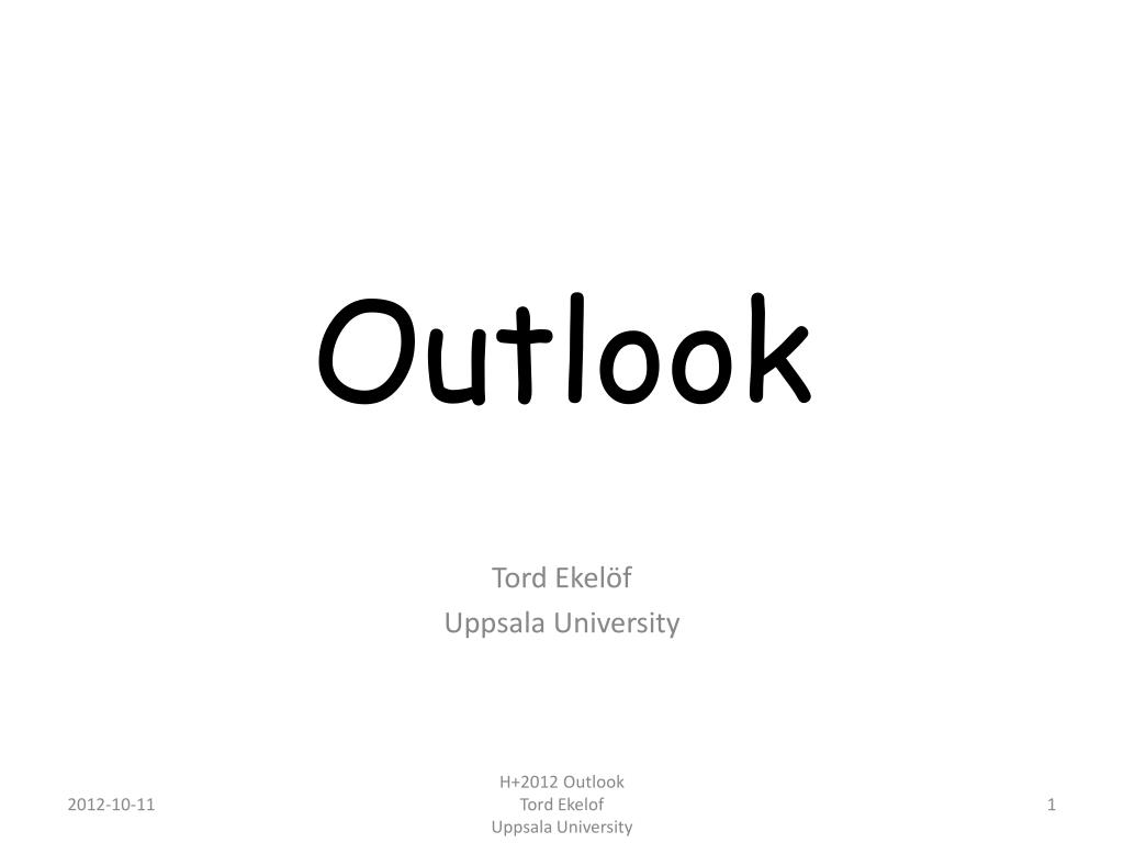PPT - Outlook PowerPoint Presentation, free download - ID:1972359