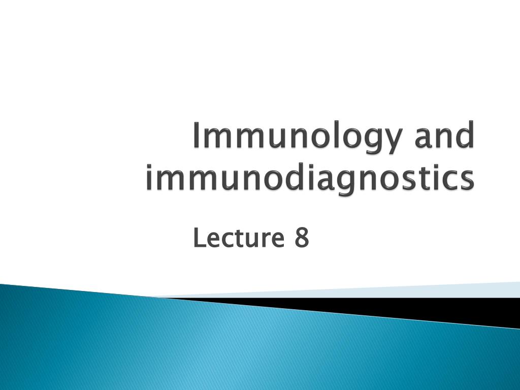 PPT - Immunology and immunodiagnostics PowerPoint Presentation, free ...