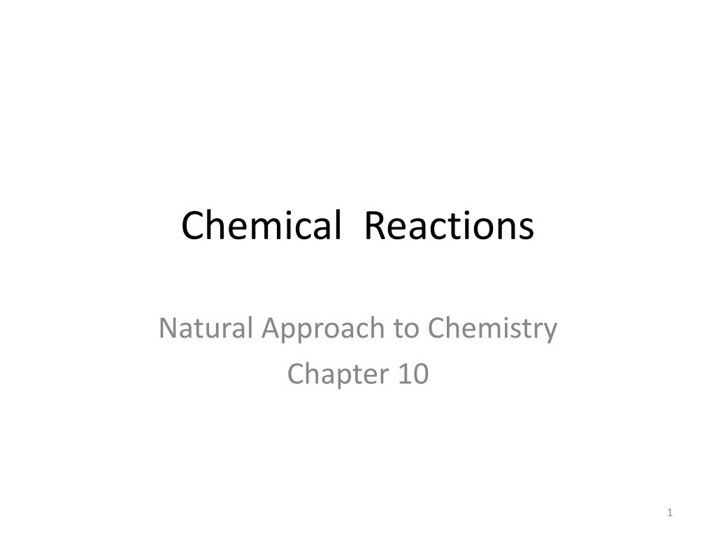 PPT - Chemical Reactions PowerPoint Presentation, free download - ID ...