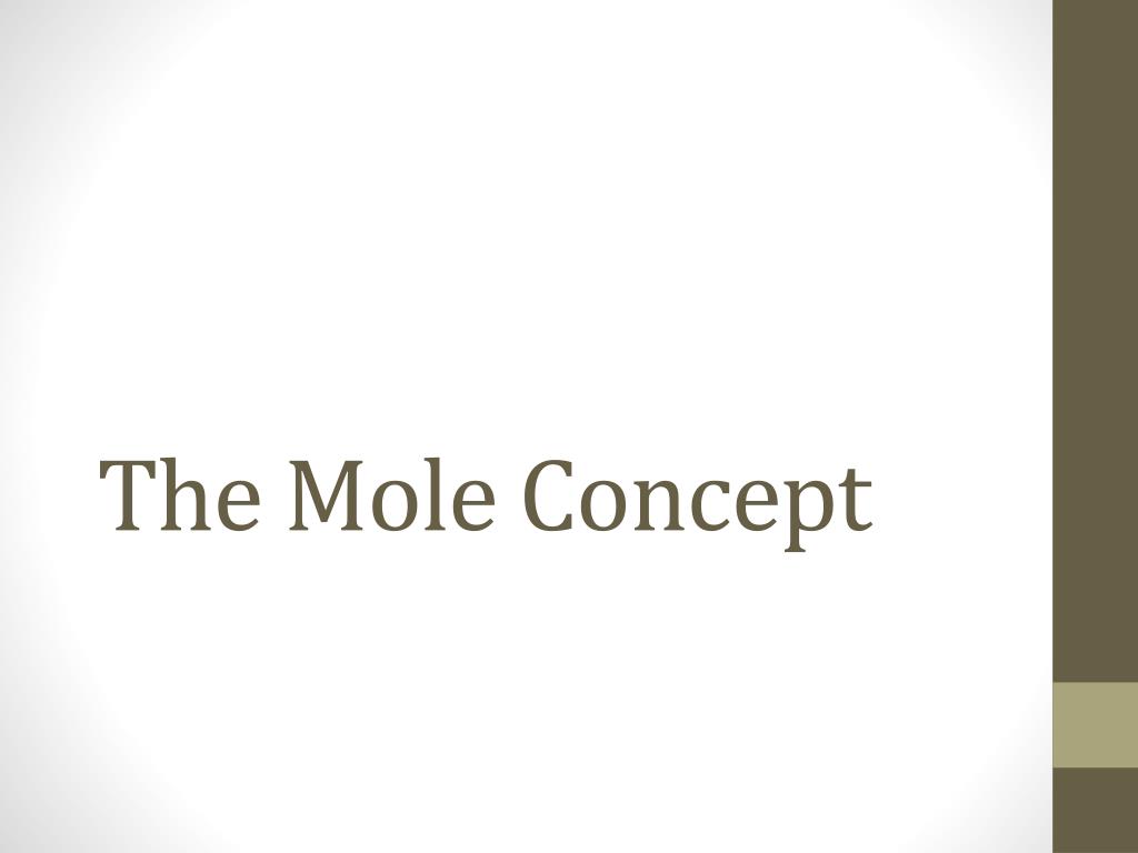 PPT - The Mole Concept PowerPoint Presentation, free download - ID:1972464