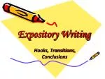 PPT - Expository Writing PowerPoint Presentation, free download - ID:299048