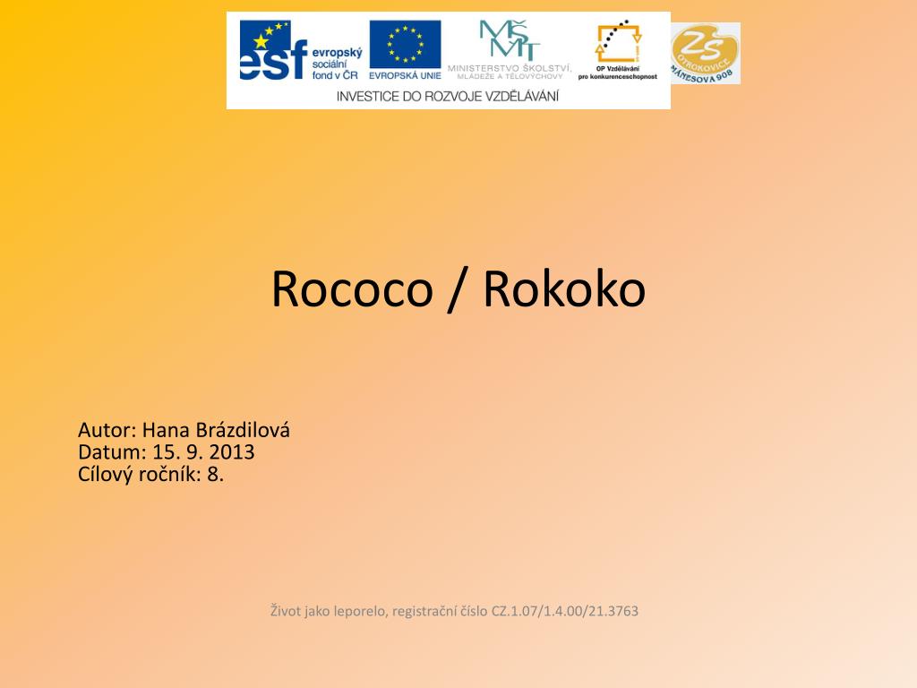 PPT - Rococo / Rokoko PowerPoint Presentation, free download - ID:1974833