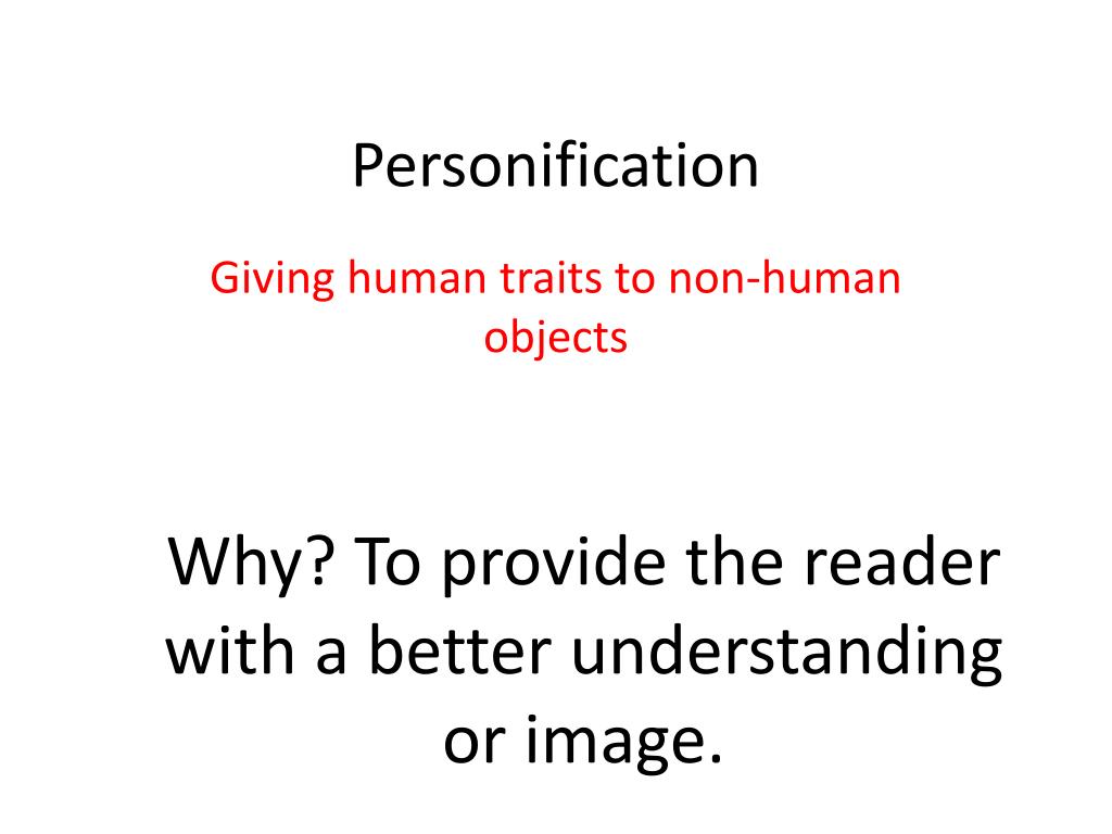 PPT - Personification PowerPoint Presentation, free download - ID:1975806