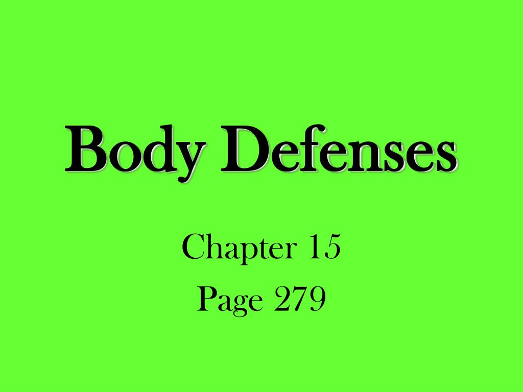 PPT - Body Defenses PowerPoint Presentation, free download - ID:1976827